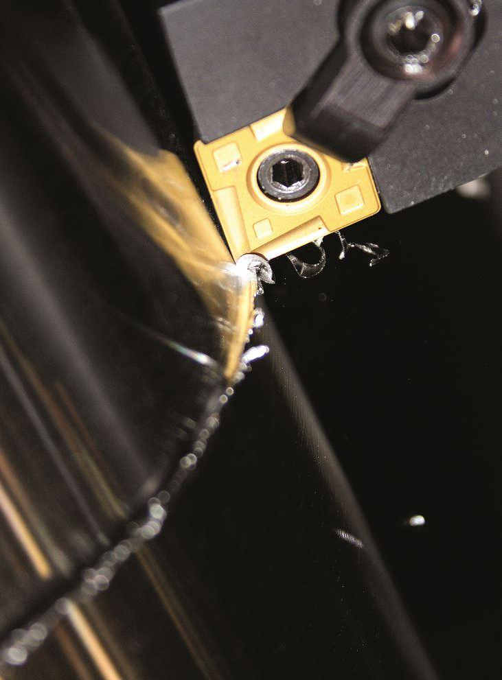 Finishing for Negative Turning - SPECTRA-SA